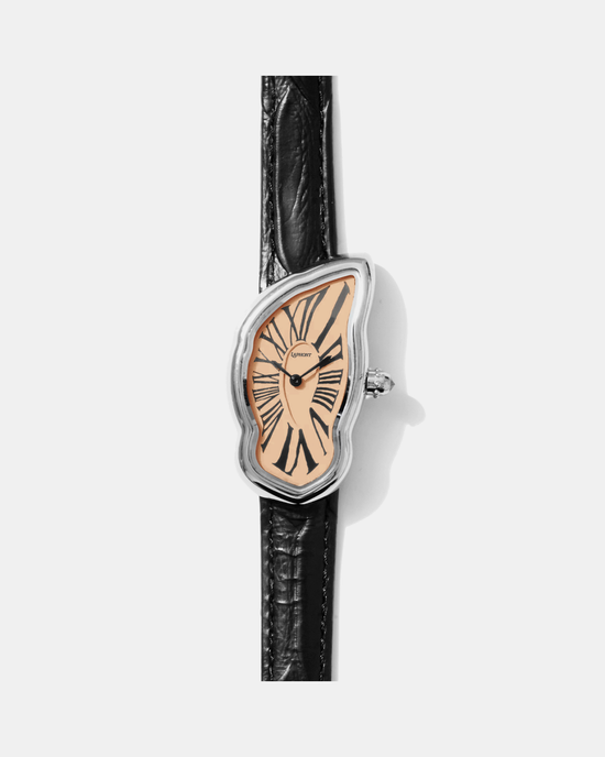 Melting Watch Large Silver – Laphont